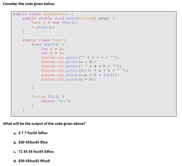 Nptel - Programming In Java - Quiz : Week 2:assignment 2 - 2025 - Blog