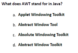 NPTEL - Programming in Java - QUIZ : Week 8:Assignment 8 Answers- 2025 - Blog | Study Glance
